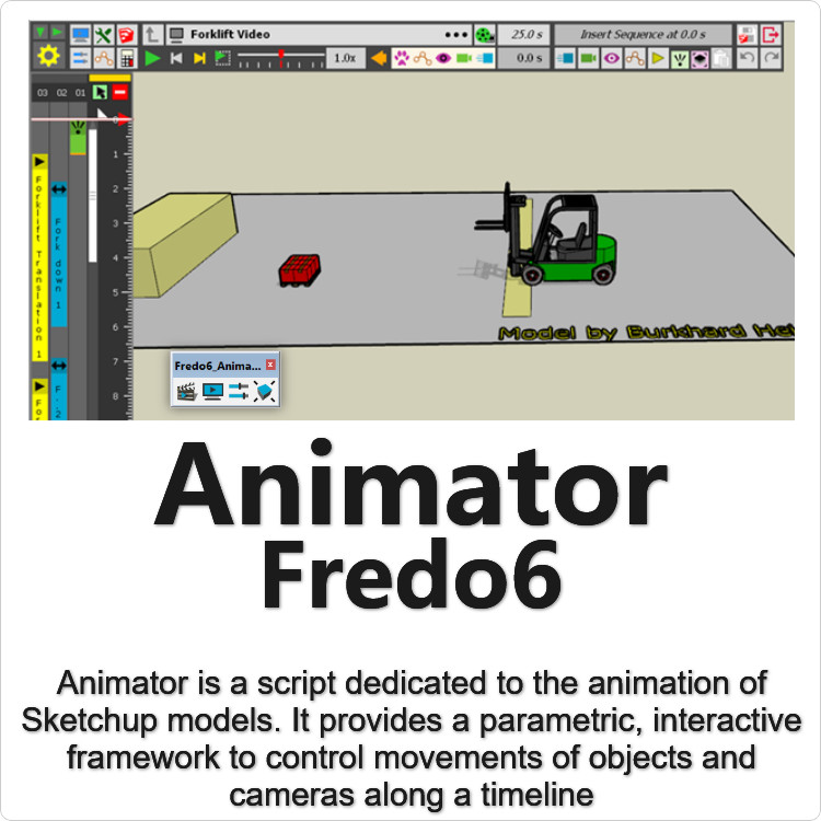 Fredo6.Animator | SketchUp Extension | Shopee Malaysia