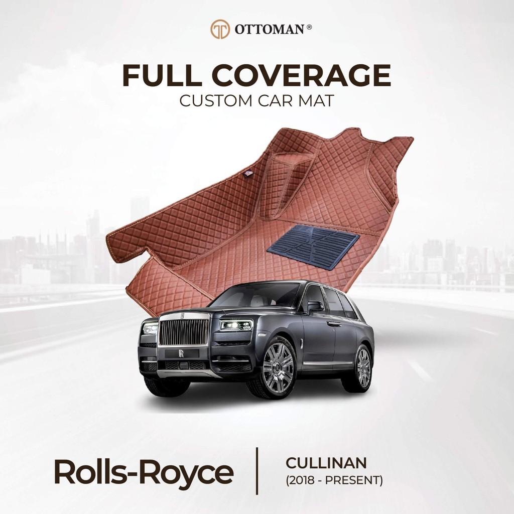 Ottoman Car Mat - Rolls-Royce Cullinan (2018-Present) | Shopee Malaysia