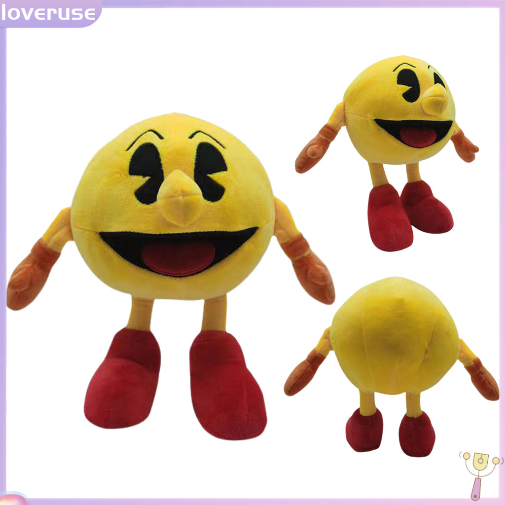 /LO/ Pacman Fluffy Cartoon Plush Toy Home Decoration Children Soft ...