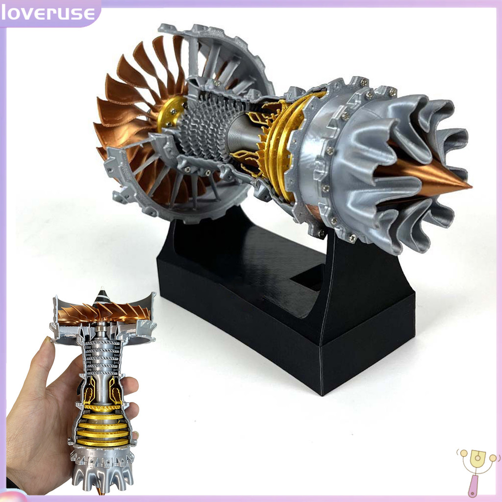 Aircraft Engine Figurine Tr900 Turbofan Engine Model Figurine ...