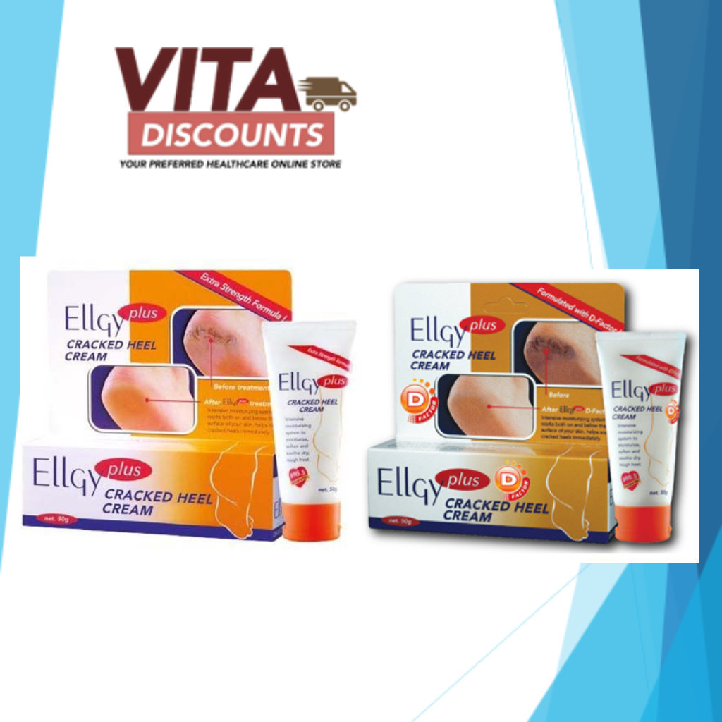 ELLGY PLUS NORMAL / D FACTOR CRACKED HEEL CREAM 50G EXP04/2027 | Shopee ...