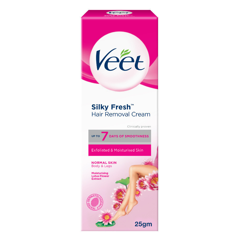 [FREE GIFT] Veet Hair Removal Cream Normal Skin 25g (For Body & Legs ...