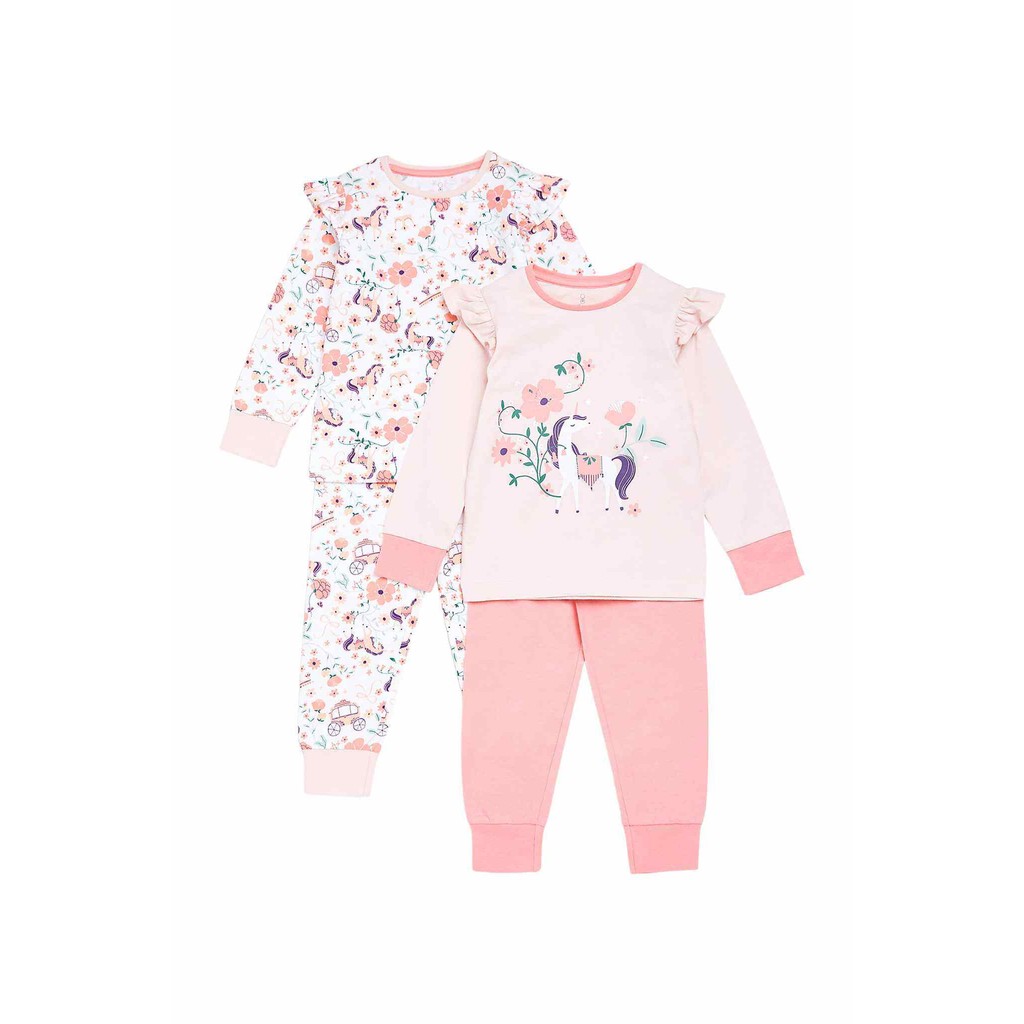 Mothercare Party Horse Pyjamas - 2 Pack | Shopee Malaysia