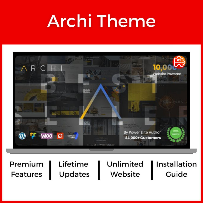 Archi - Interior Design WordPress Theme [Latest Version] | Shopee Malaysia