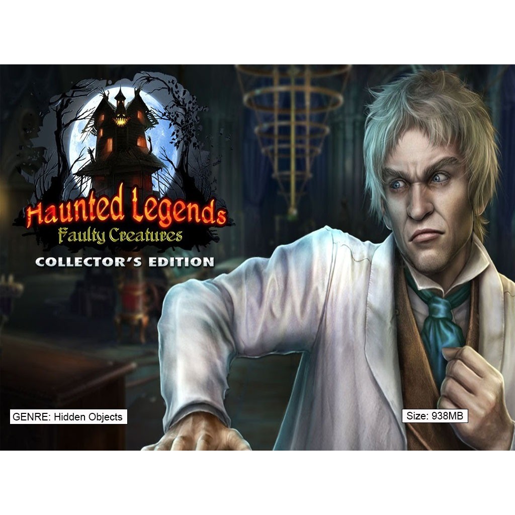 Haunted Legends 9 - Faulty Creatures Collector's Edition Hidden Objects ...