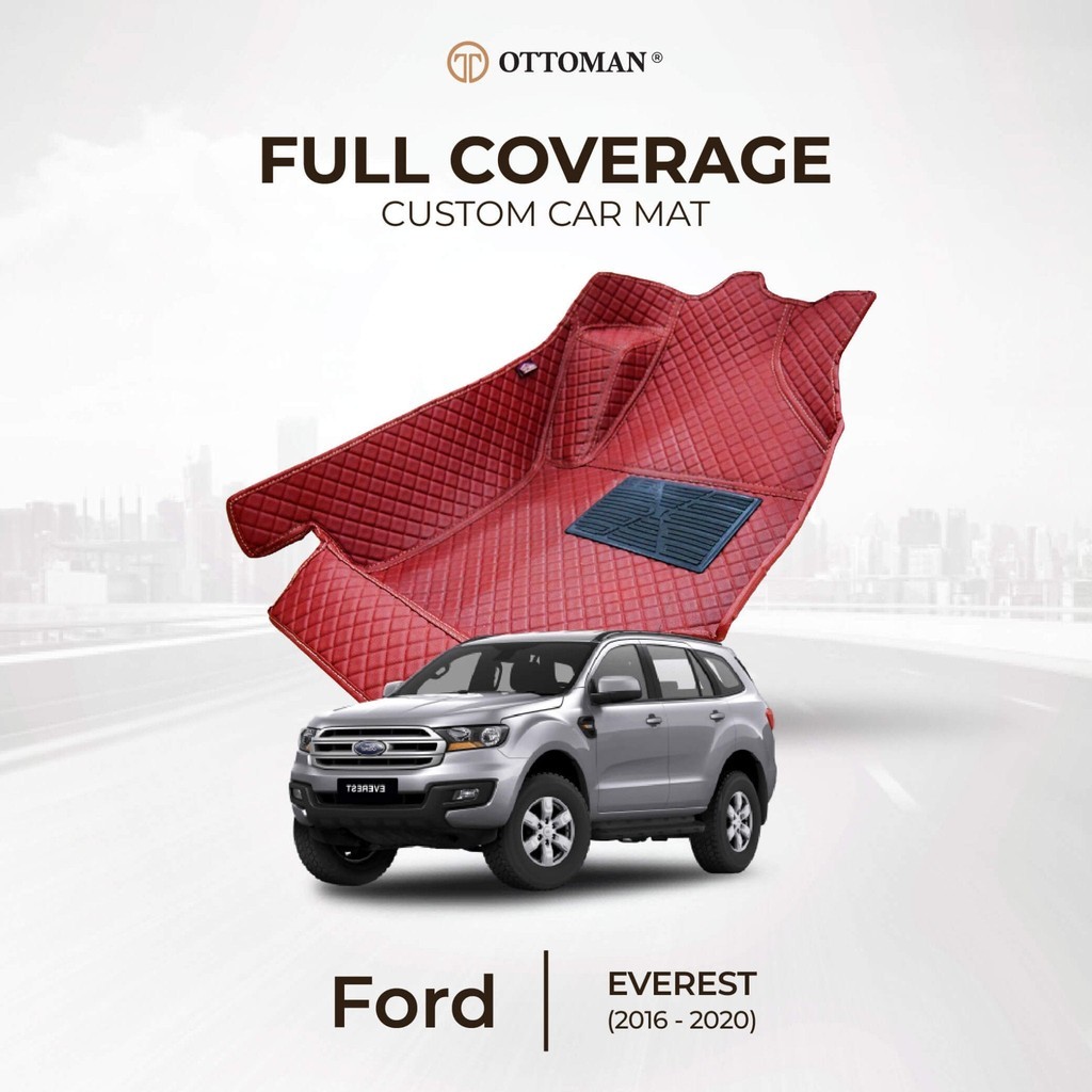 Ottoman Car Mat - Ford Everest (2016-2020) | Shopee Malaysia