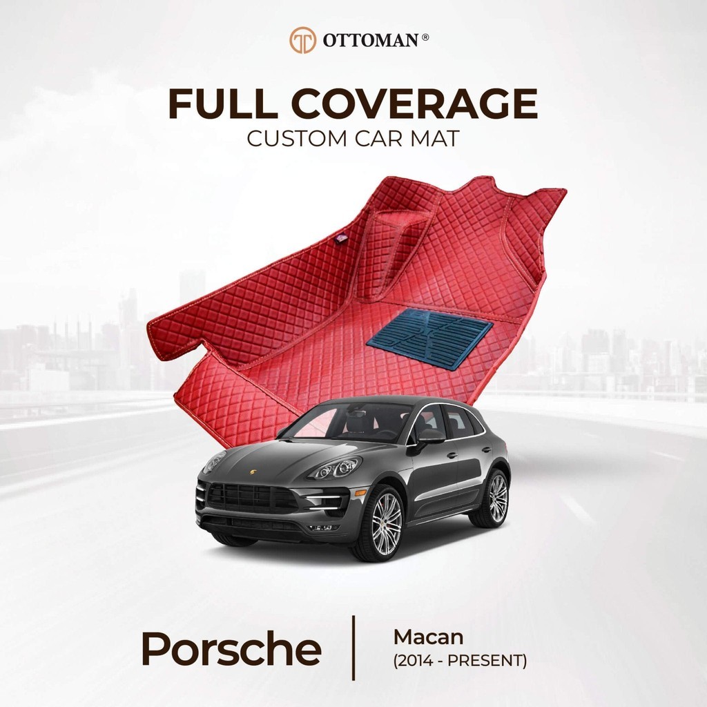 Ottoman Car Mat - Porsche Macan (2014-Present) | Shopee Malaysia