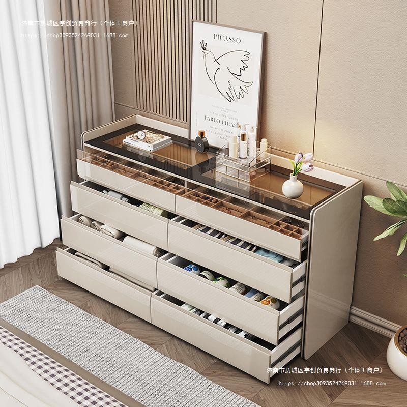 JY-8/Italian-Style Light Luxury Chest of Drawers Dressing Table ...