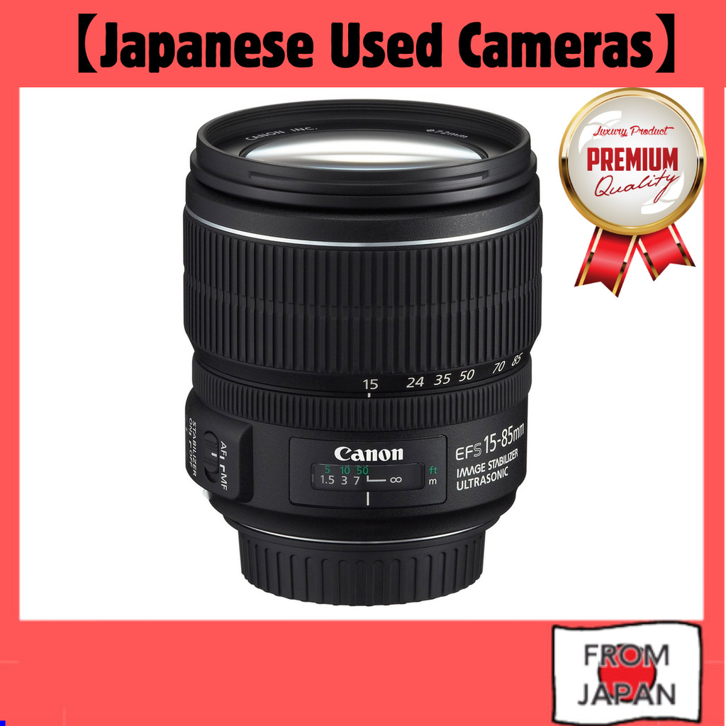 【Used】 Canon Wide-angle zoom lens EF-S15-85mm F3.5-5.6 IS USM APS-C ...