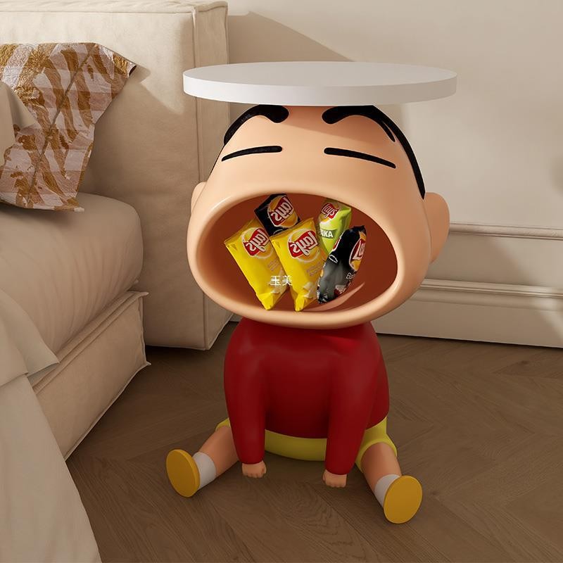 JY-8/2024New Luxury High-End Cream Style Crayon Shin-chan Living Room ...