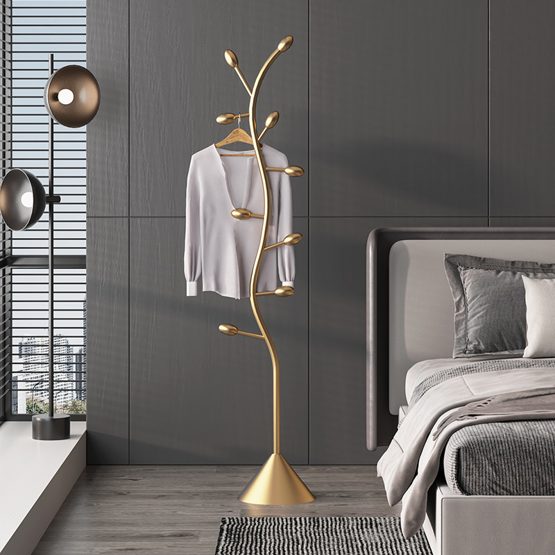 J-H/Freestanding Clothes Rack for Bedroom, Space-Saving Luxury Home ...