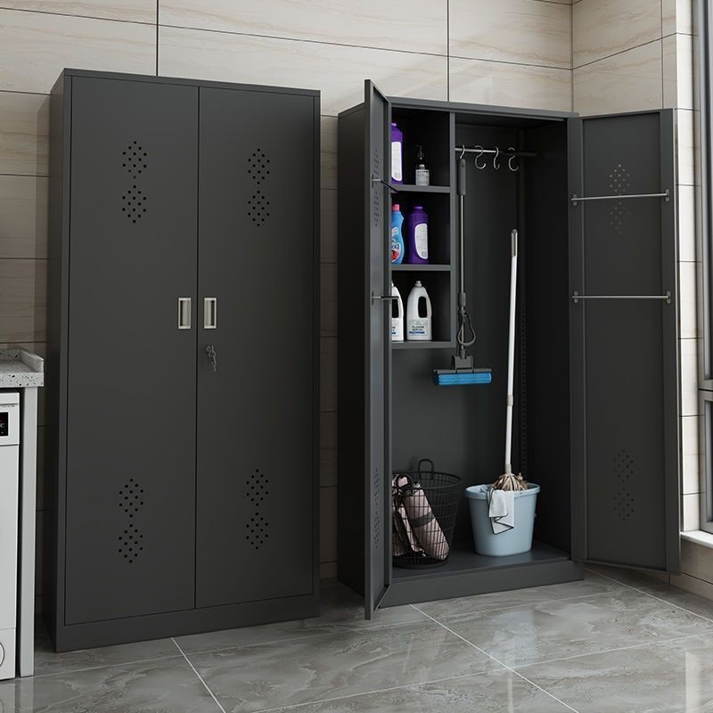J-H/Classroom Cleaning Cabinet Stainless Steel Cleaning Cabinet Office ...