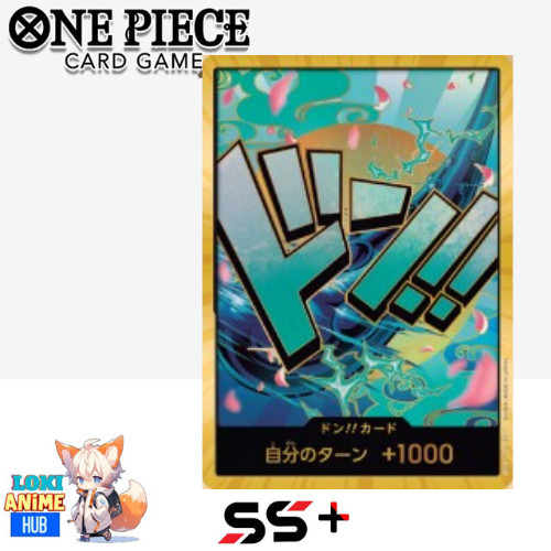 Yamato gold Don prb 01 AA alt art gred ss+ one piece card game TCG ...