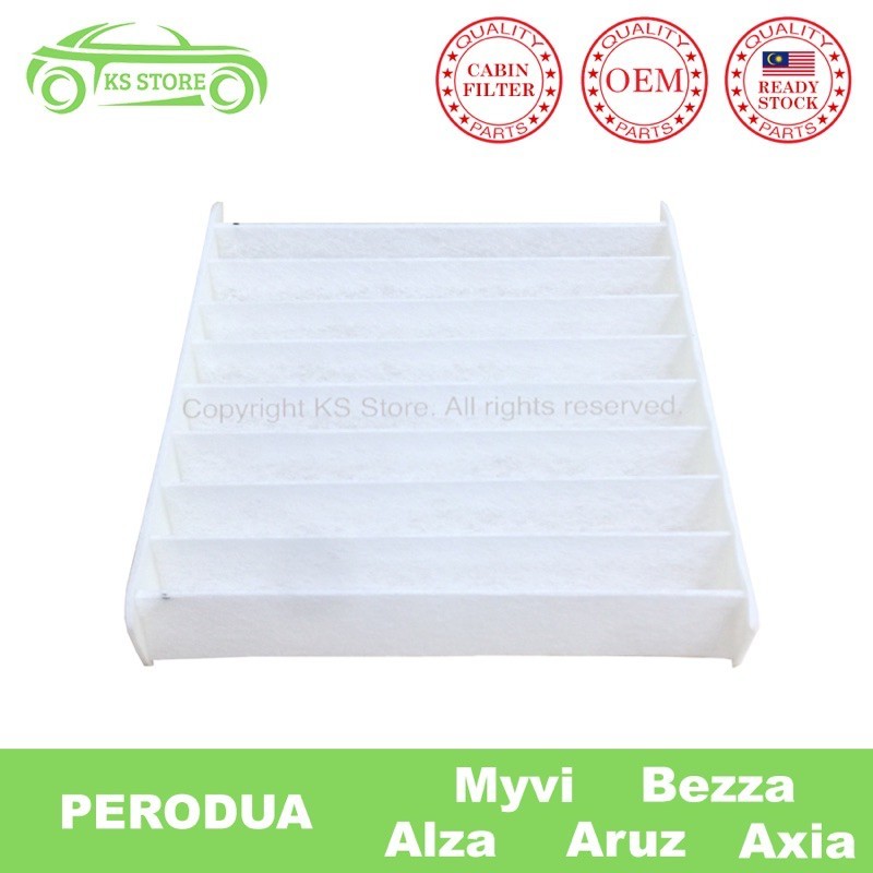 Air Cond Filter Perodua Myvi Lagi Best 2011-2020 Alza Aruz Axia Bezza ...