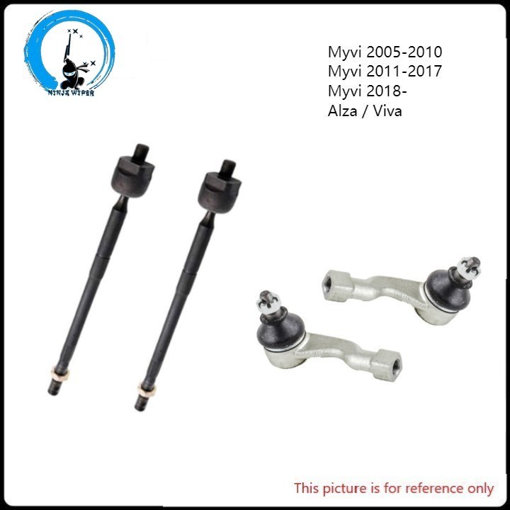 Rack End / Tie Rod End Set - Perodua Myvi / Lagi best / New Myvi M800 ...