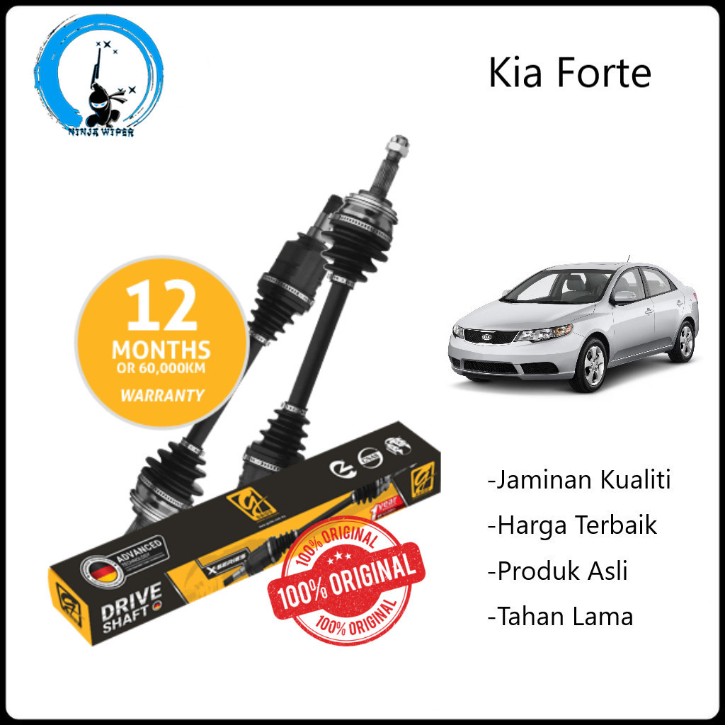 Original Gaido Drive Shaft Kia Forte 1.6 4Speed 4AT 6Speed 6AT/ Kia Forte 2.0 6Speed 4AT 6AT (1 ...