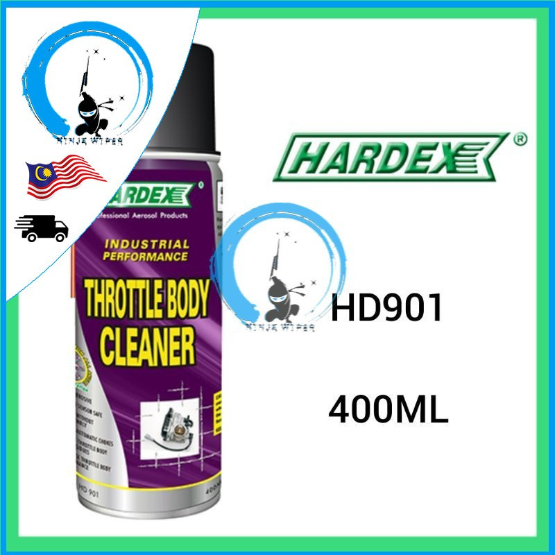 HD901 HARDEX THROTTLE BODY & MASS AIR FLOW CLEANER SPRAY 400ML NJW ...