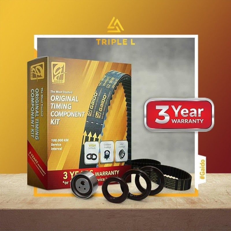 Gaido Timing Belt Set Triton Lite 2wd Pajero V34 Storm L200 4d56 Inokom