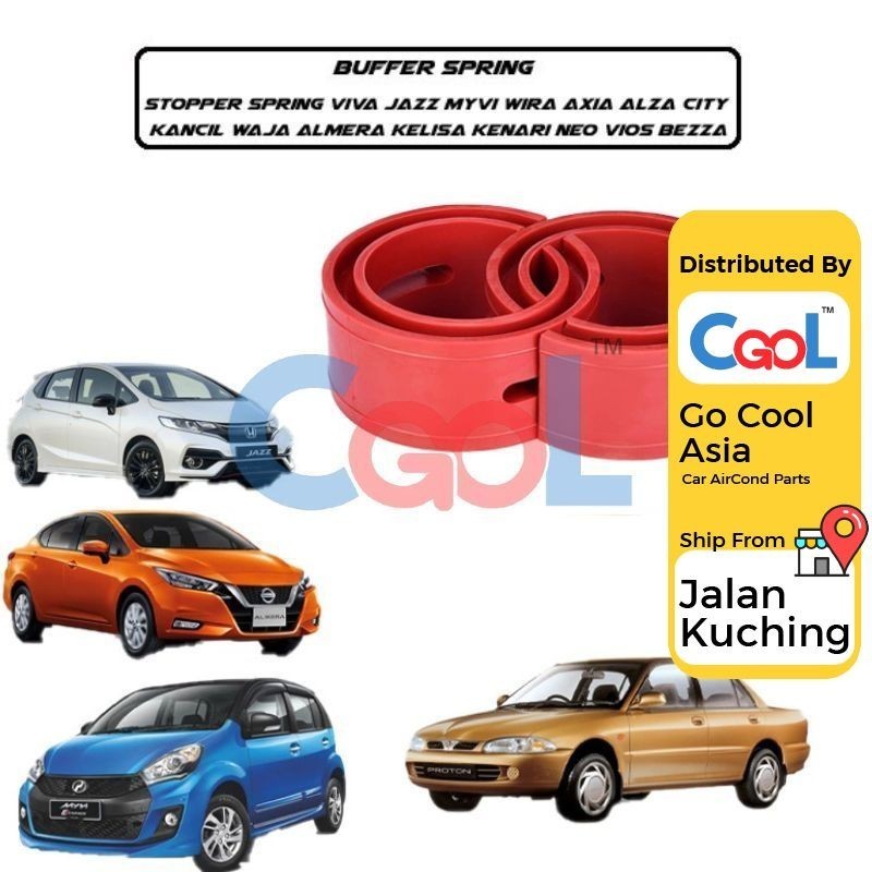 🔥 Buffer Spring 🔥 Stopper Spring Viva Jazz Myvi Wira Axia Alza City ...