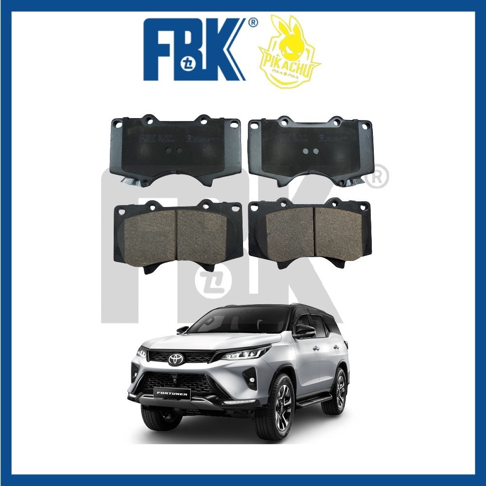 Original FBK Disc Brake Pad Front - Toyota Fortuner Hilux Prado FJ Cruiser | Shopee Malaysia