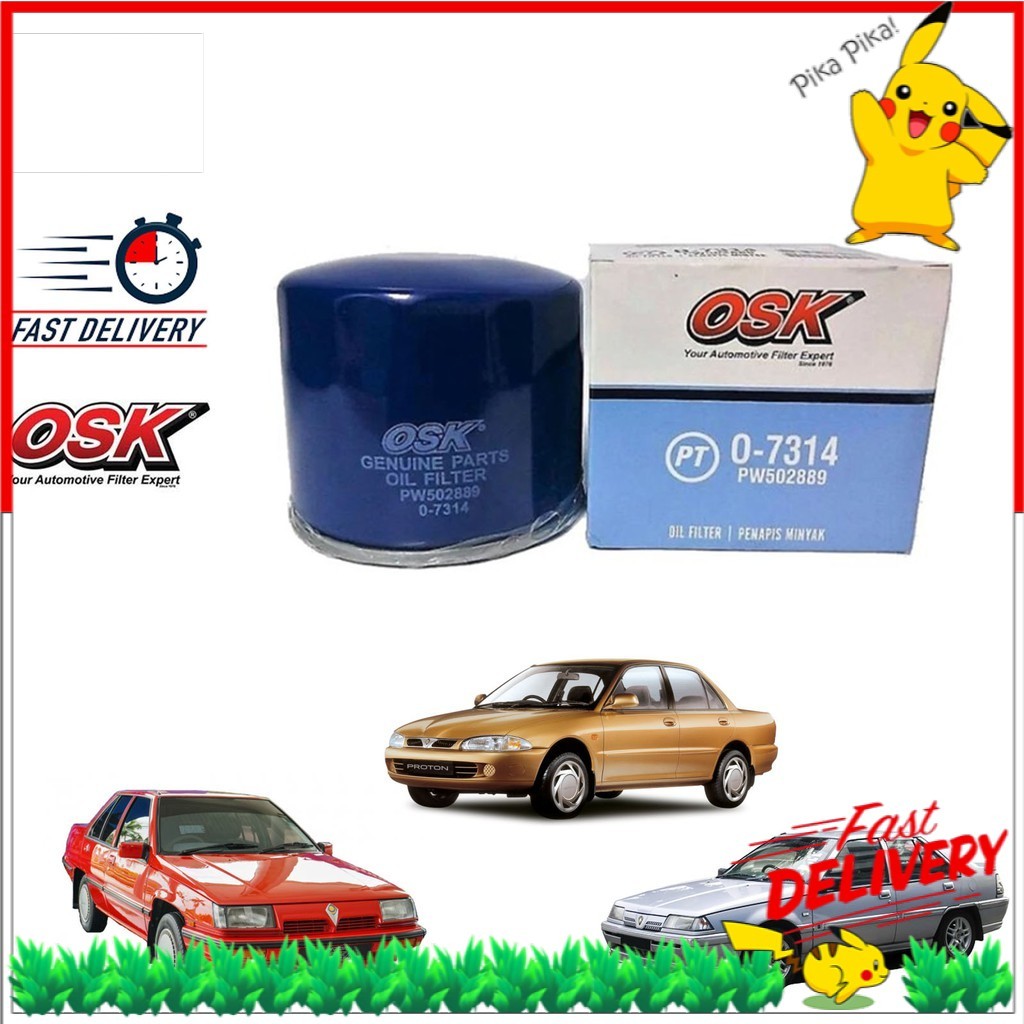 OSK/FILTON OIL FILTER PROTON SAGA ISWARA WIRA 1.3 1.5 PKC | Shopee Malaysia