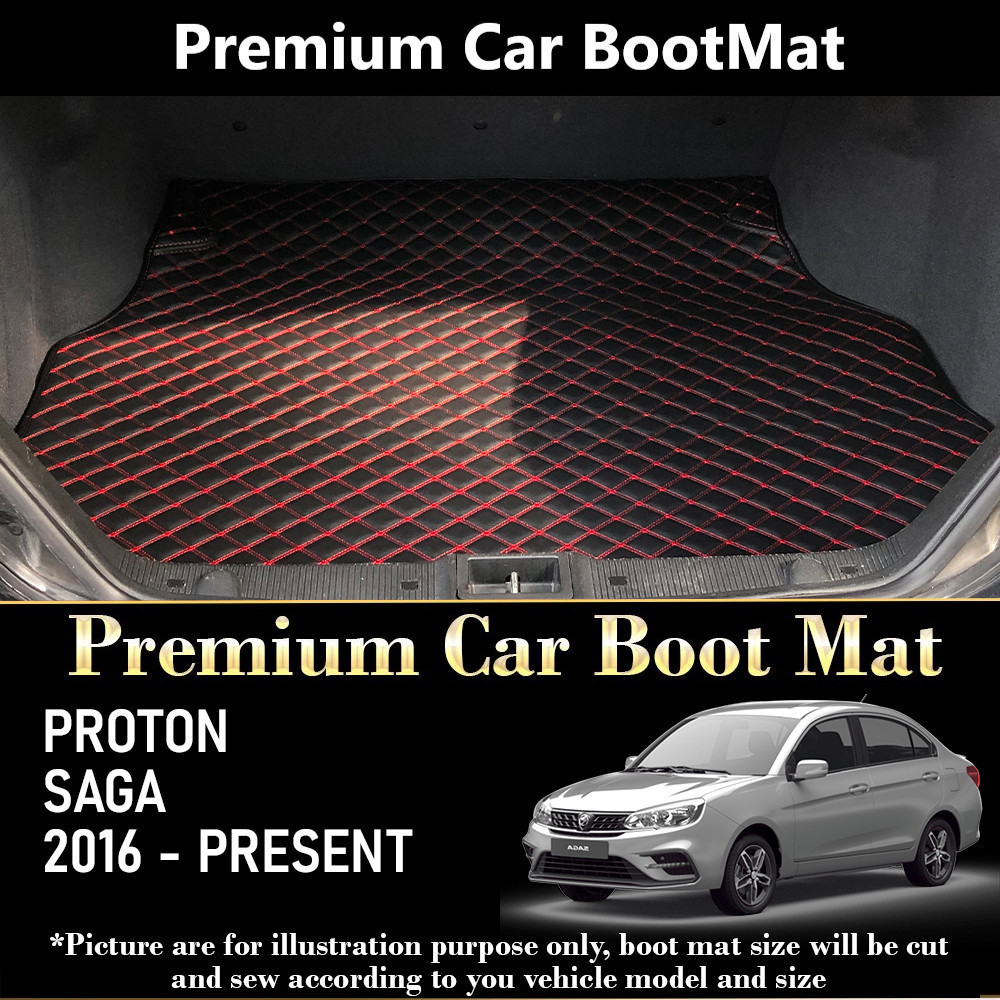 PROTON SAGA 2016 2017 2018 2019 2020 2021 2022 2023 2024 2025 Boot Mat ...