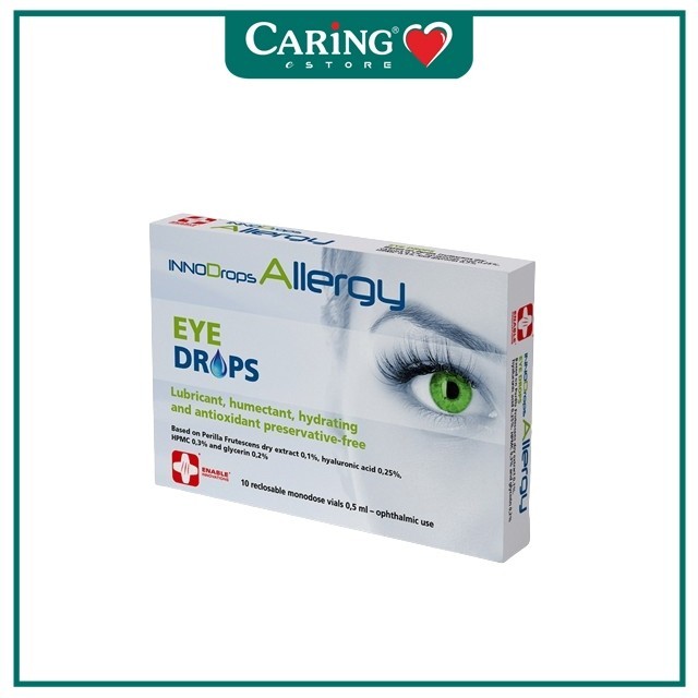 INNODROPS ALLERGY EYE DROPS 0.5ML 10S | Shopee Malaysia