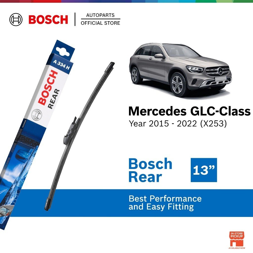 BOSCH A334H 13” rear wiper for Mercedes-Benz GLC X253 (2015 - 2022 ...
