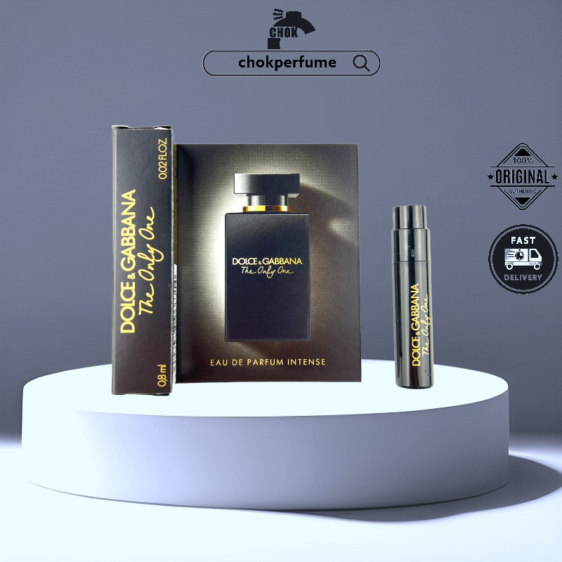 Dolce&Gabanna D&G The Only One EDP Intense 0.8ml Perfume Vial Sample (W ...