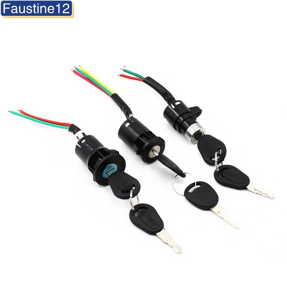 [FUTN] Electric Bicycle Ignition Switch Key Power Lock for Electric ...