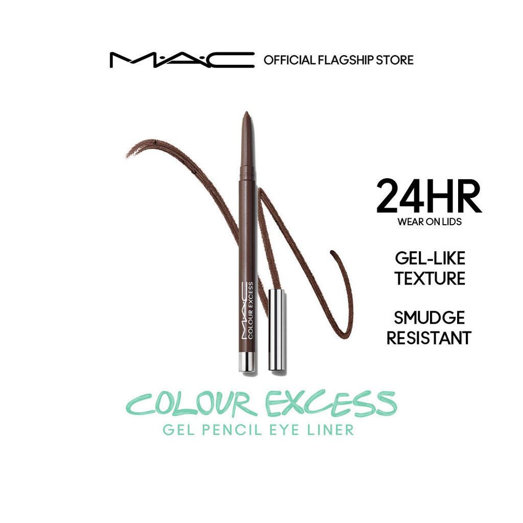 MAC Colour Excess Gel Pencil Eyeliner Highly Pigmented Waterproof Gel ...