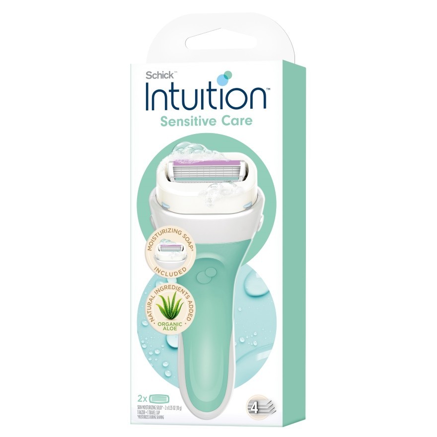 SCHICK Intuition Sensitive Care Kit 2S | Shopee Malaysia