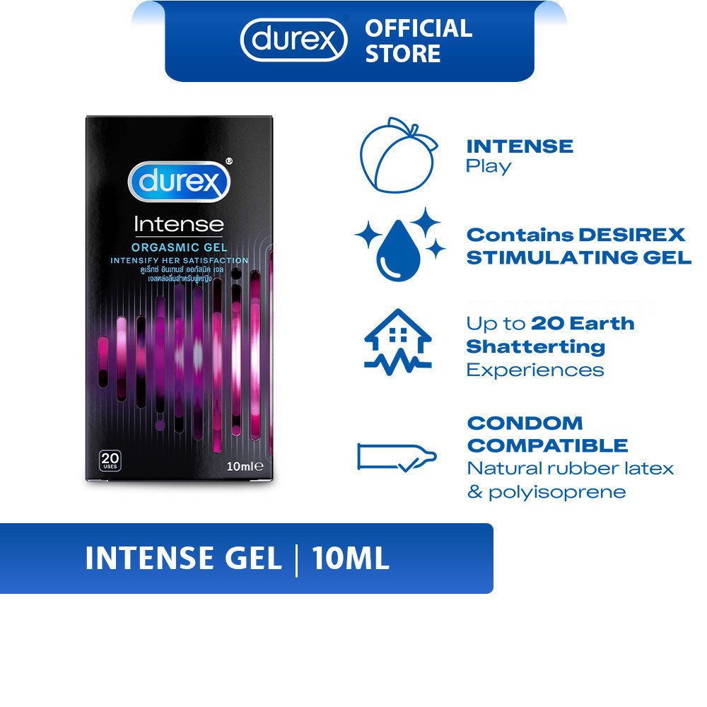 [East Malaysia] Durex Intense Orgasmic Gel Lube For Women (10ml) | Shopee Malaysia