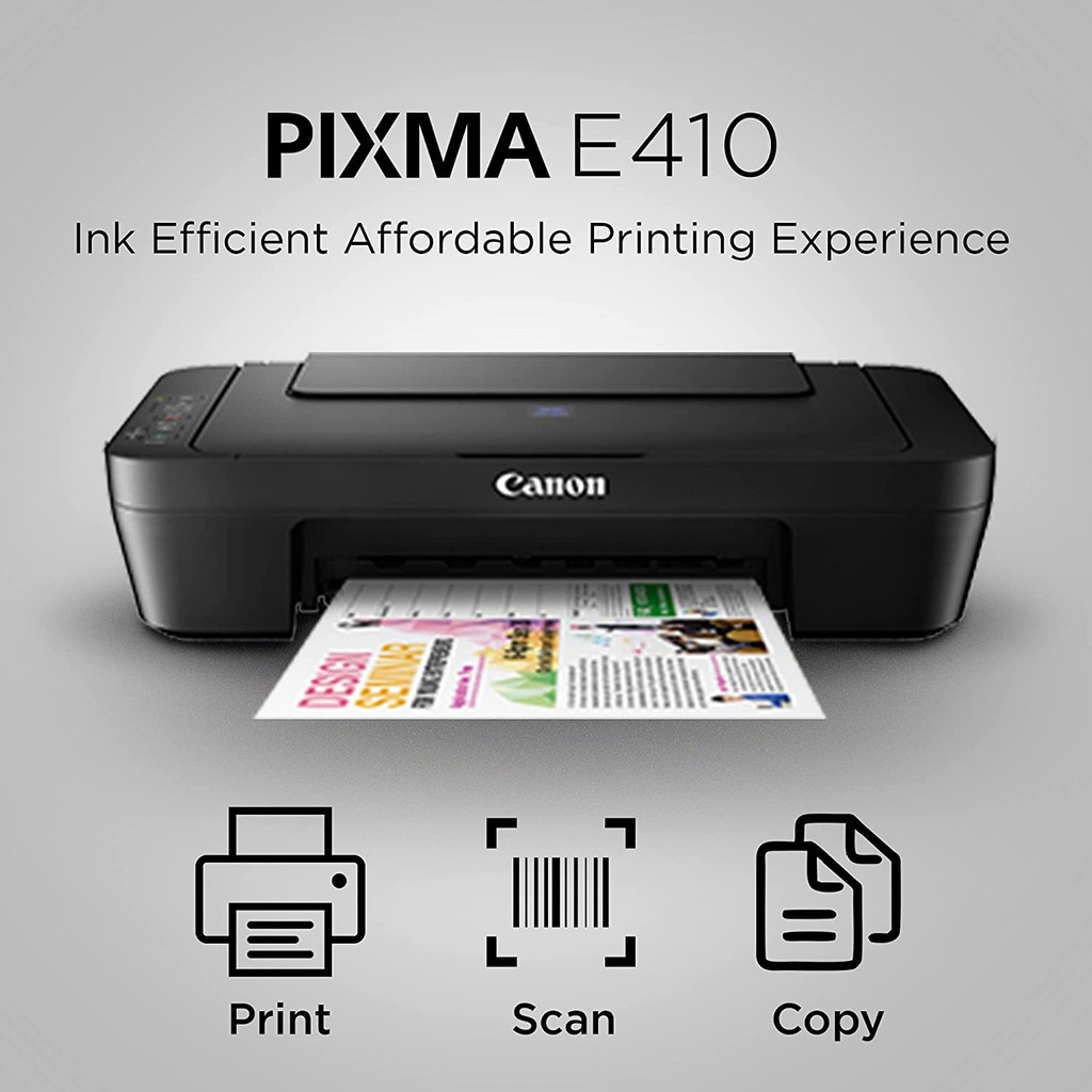 BRAND NEW CANON PIXMA E410 / E470 All-In-One Printer | Shopee Malaysia