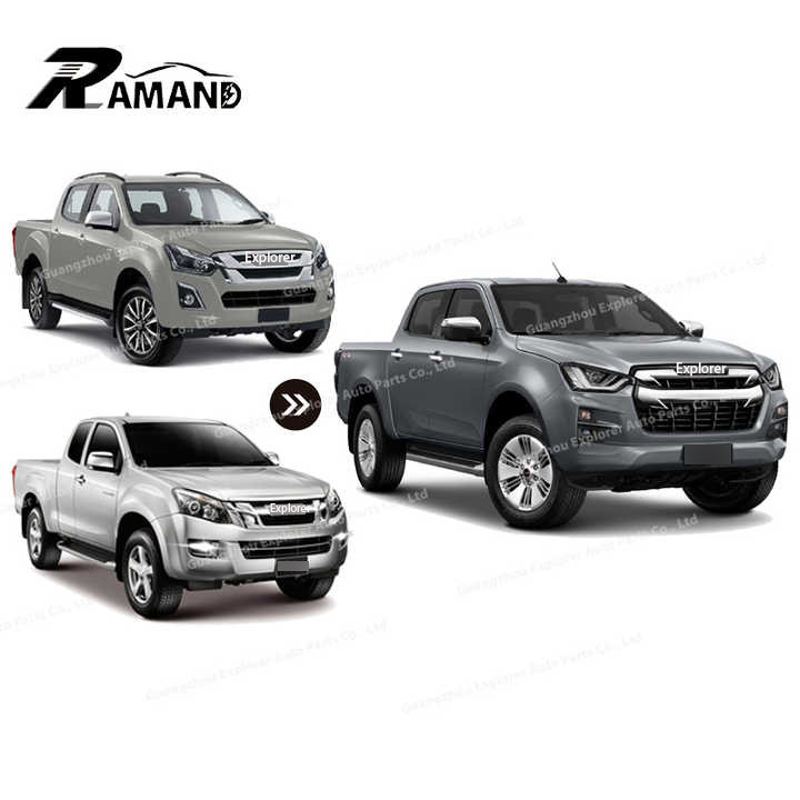 Ramand Factory Bodykit for D-max 2012-2020 to 2021-2023 Modification ...