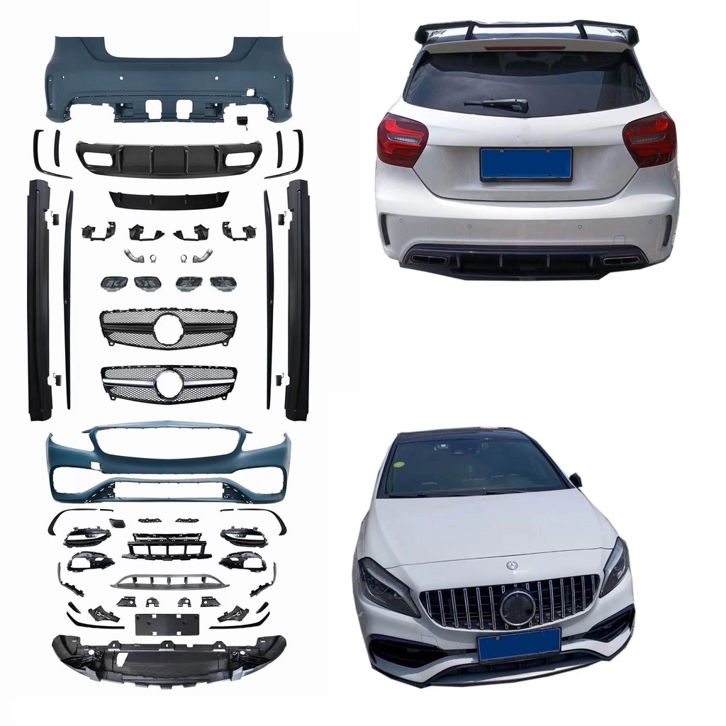 Hot selling Full Bodykit For Mercedes a-class w176 (2013-2018), body ...