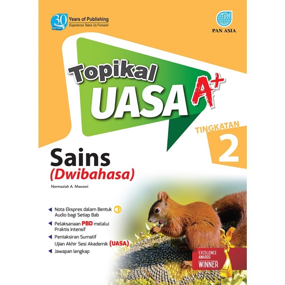 Pan Asia: Topikal UASA A +: Sains + Science: Tingkatan + Form 2 ...