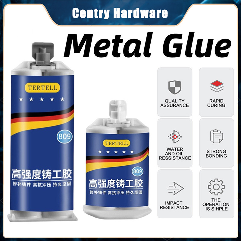 Hard as iron Metal Repairing Casting Adhesive glue A+B Super Glue ...