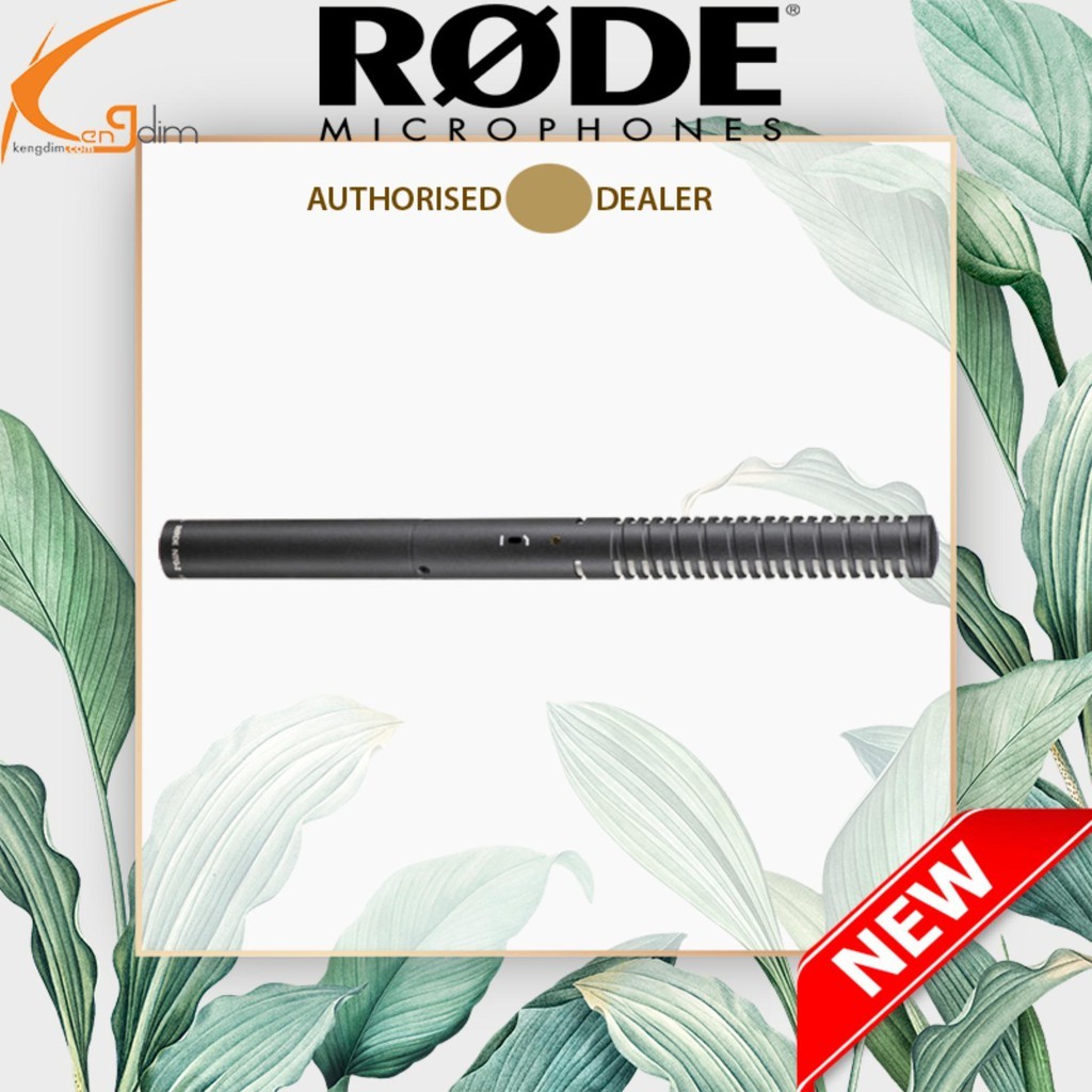 Rode NTG2 Battery or Phantom Powered Condenser Shotgun Microphone ...