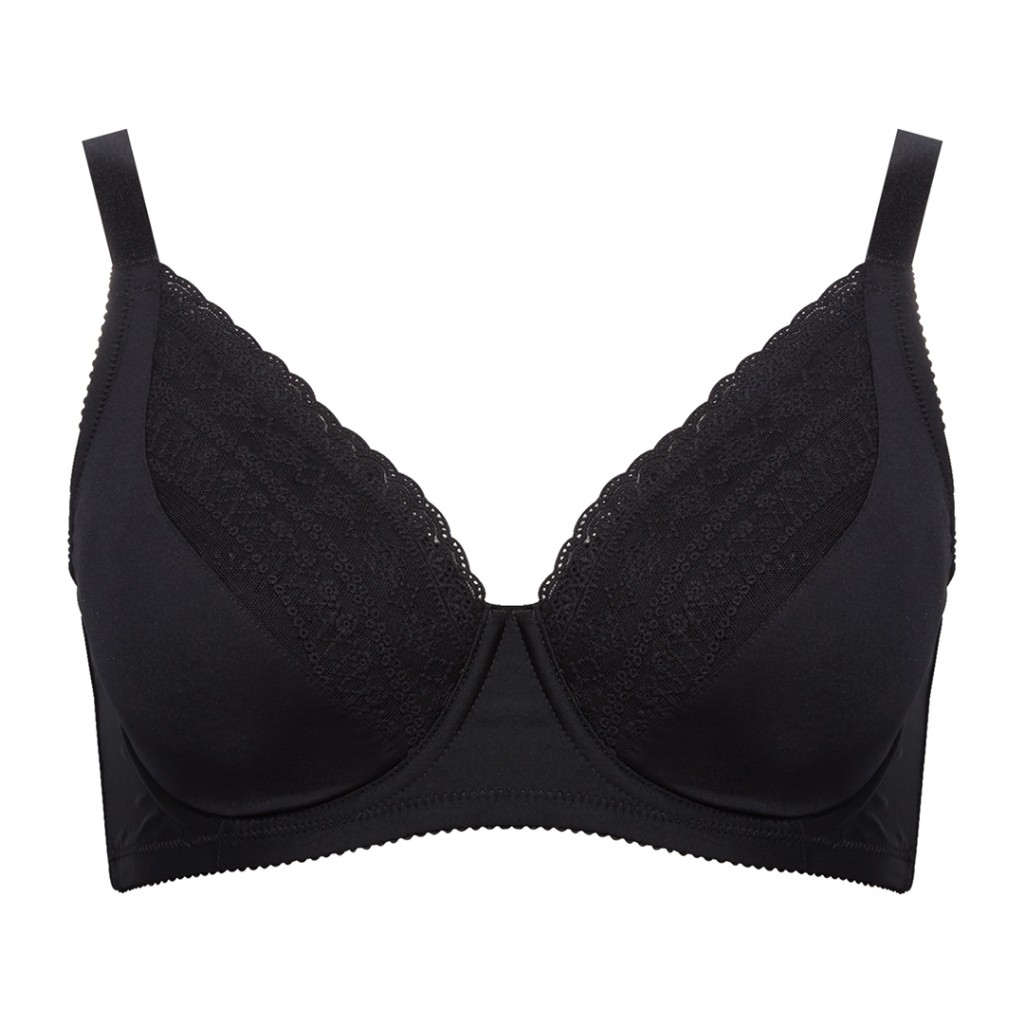 XIXILI DIA CURVES FLORAL RIPPLED AND SCALLOPED TRIMMED DEMI BRA | Shopee Malaysia