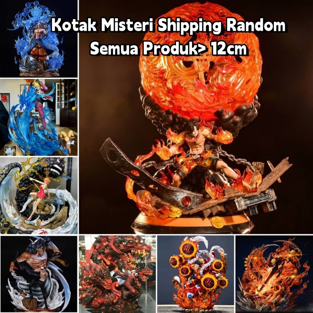 Lucky Bag Mystery Box One Piece Figure Kohza Eneru Luffy Zoro Sabo ...