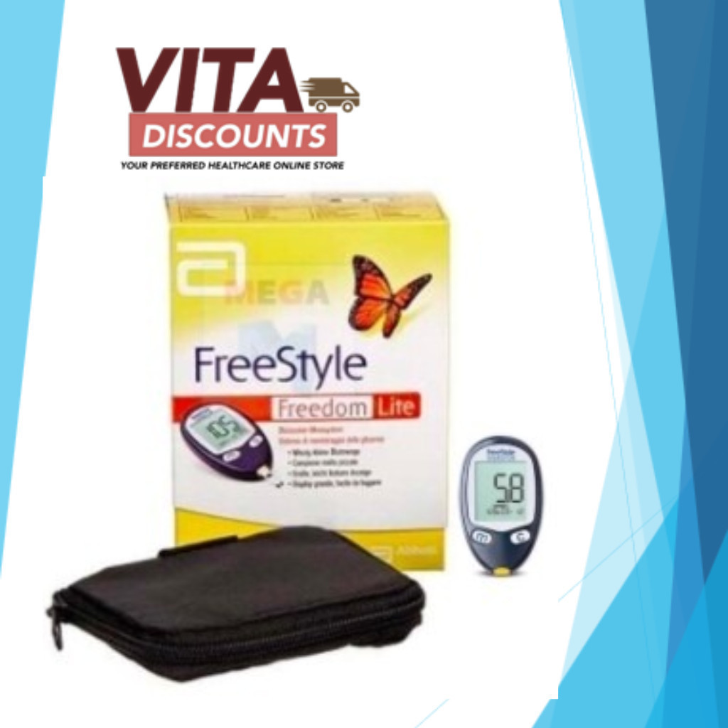 [FREE 3 GIFTS] [NO TEST STRIPS] FREESTYLE FREEDOM LITE BLOOD GLUCOSE ...