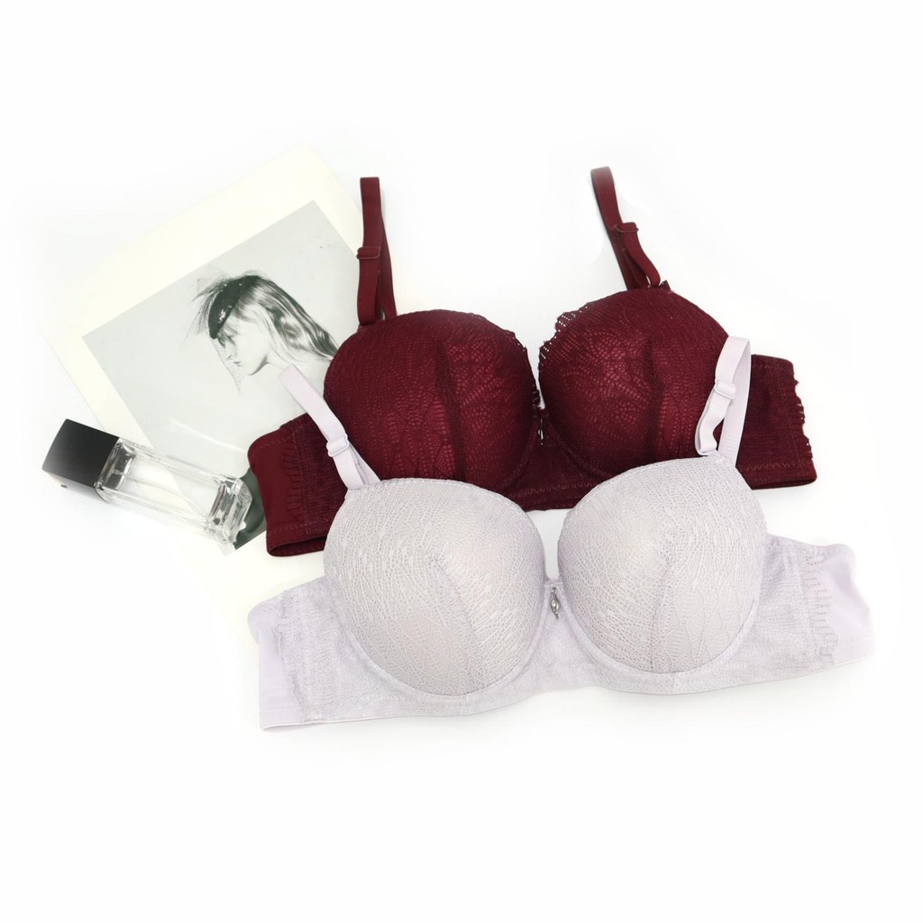 83-4185 Audrey Fashion Bra Wired Moulded Push Up 5/8 B Cup | Shopee ...