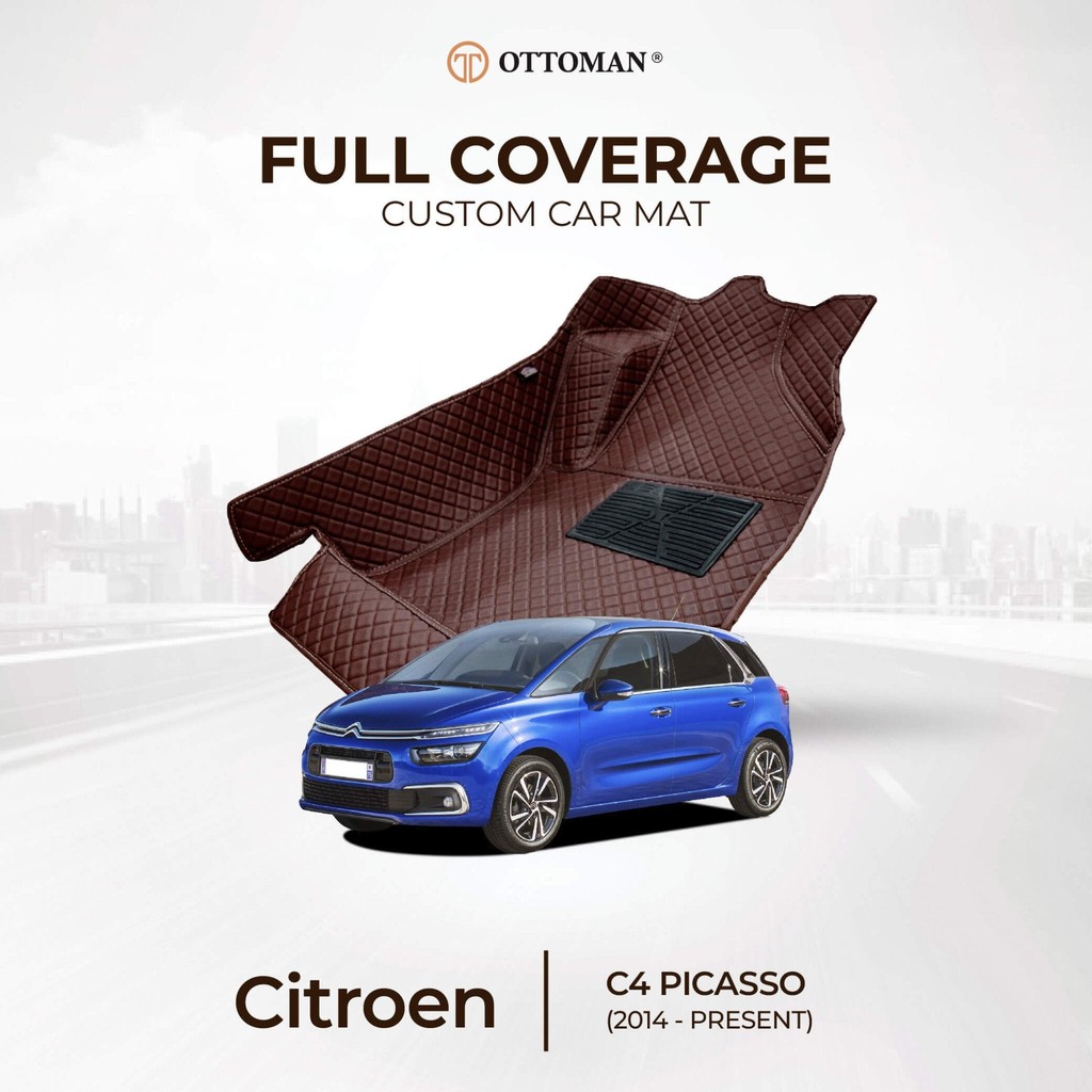 Ottoman Car Mat - Citroen C4 Picasso (2014-Present) | Shopee Malaysia