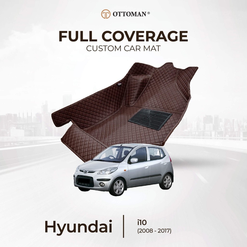 Ottoman Car Mat - Hyundai I10 (2008-2017) | Shopee Malaysia
