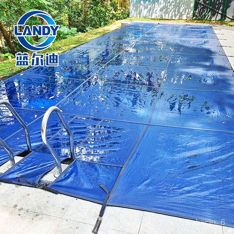 Contact seller/PP Swimming Pool Safety Cover High Load-Bearing Standing ...