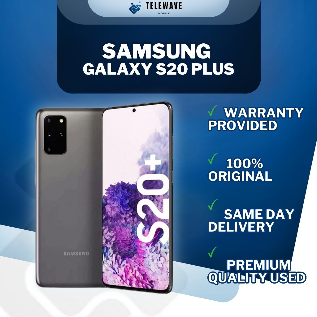 USED SAMSUNG S20 PLUS 5G ORIGINAL SECONDHAND | Shopee Malaysia