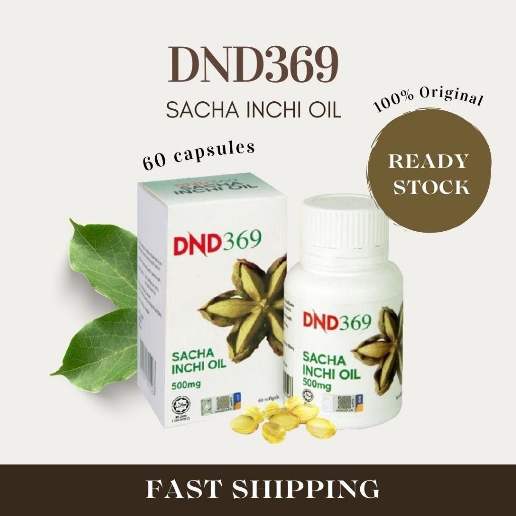() Dnd369 100% original sacha inchi oil Dr Noordin Darus Omega 3,6 & 9 ...