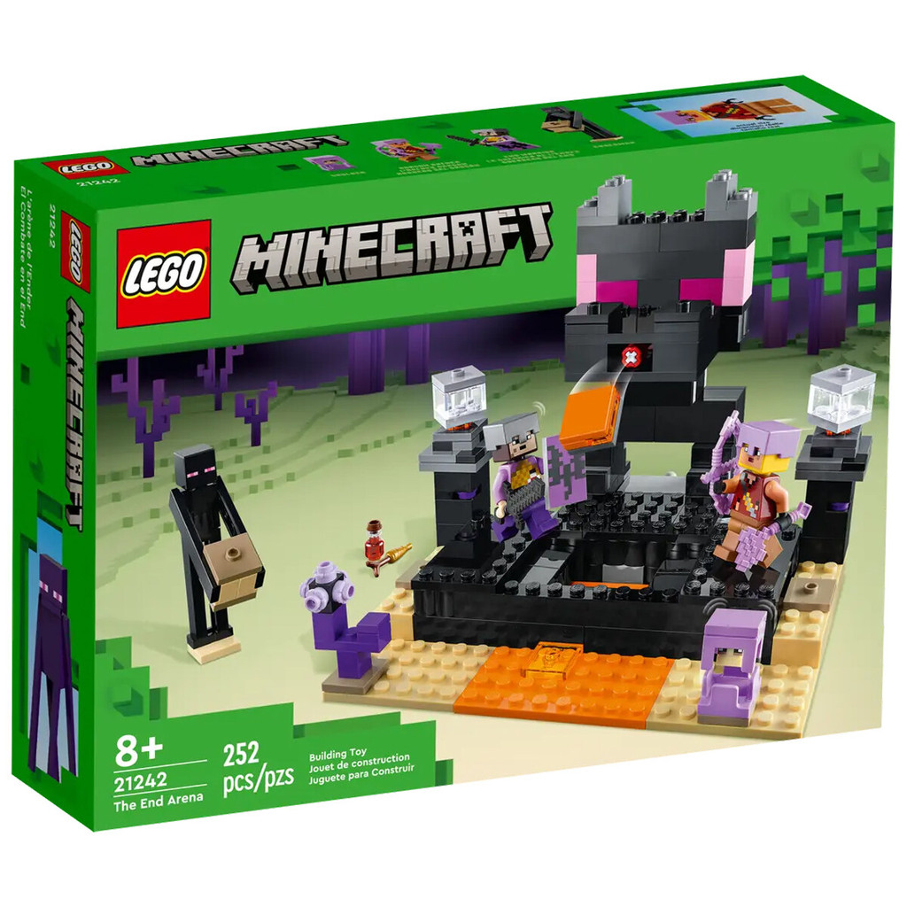 (BrickBoy) 21242 LEGO Minecraft The End Arena | Shopee Malaysia