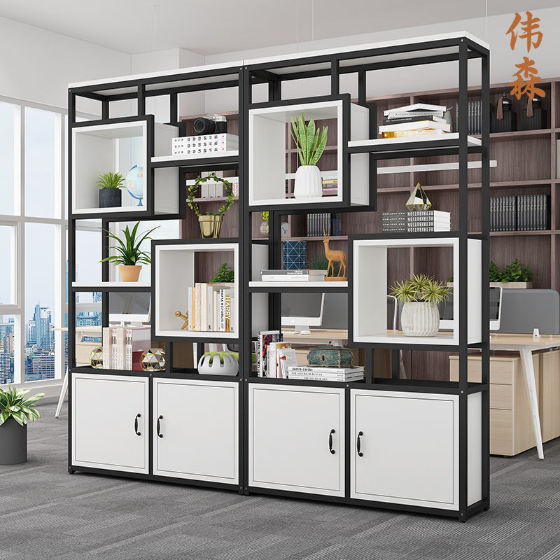 JY-8/Iron Screen Partition Office Flower Shelf Shelf Living Room ...